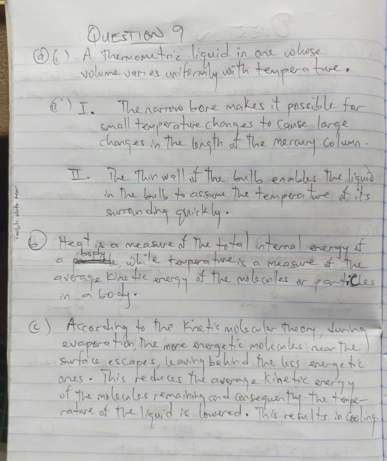 2024 WAEC Physics (OBJ/ESSAY) Answers